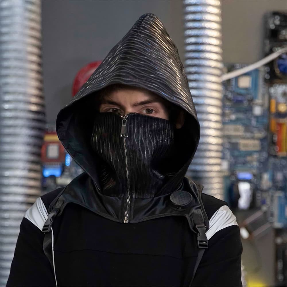 Led Hood Mask Light Up Cyberpunk Mask Cap - LUMISONATA | One Fiber ...